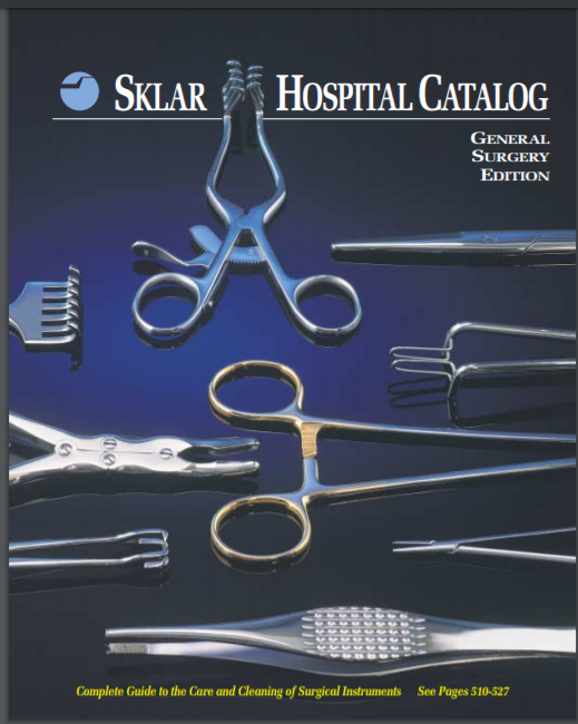Sklar General Surgery Catalog | The New 2020 Hospital Catalog